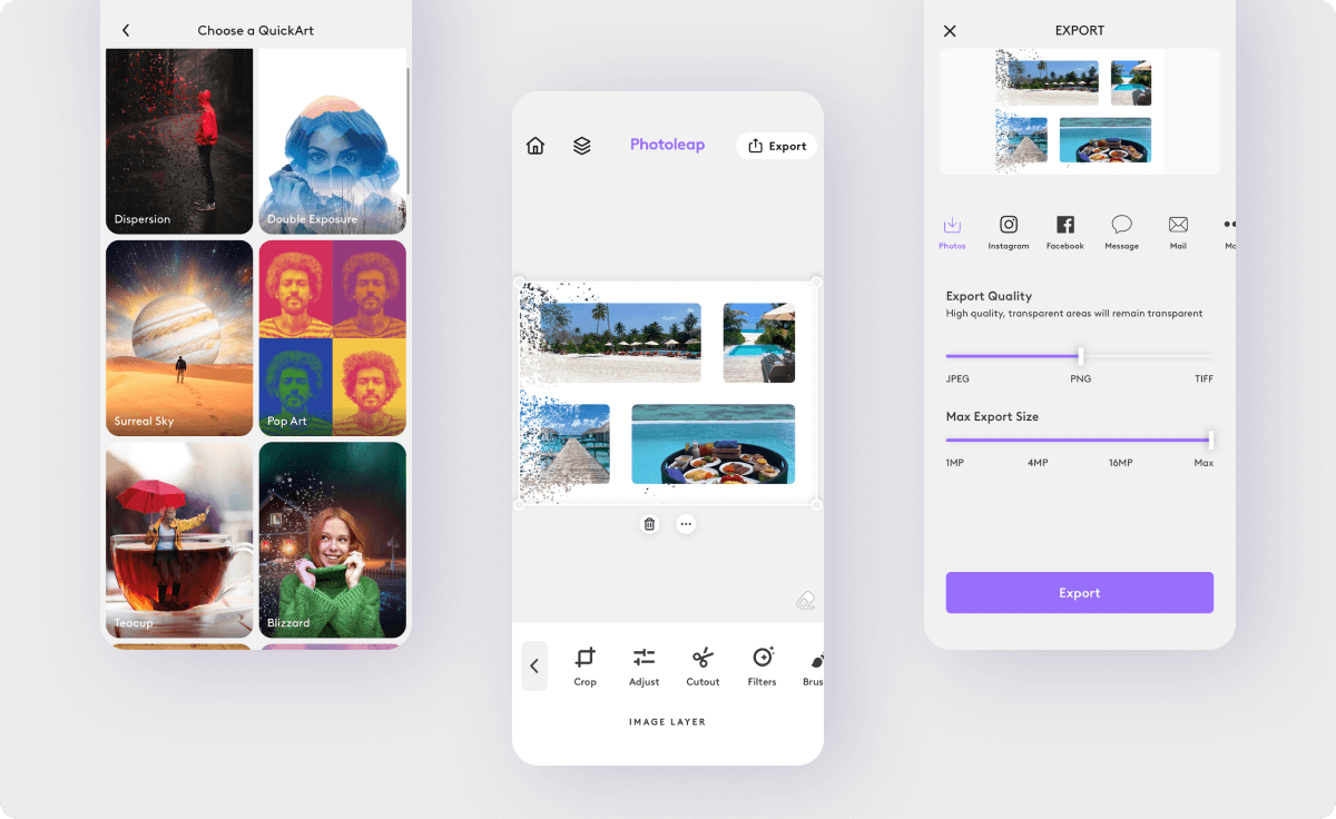 How to create a collage | Photoleap